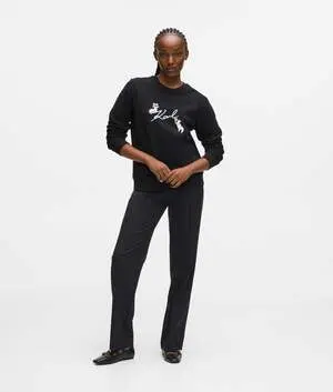 Karl Lagerfeld Ikon Signature Choupette Sweatshirt