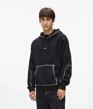 KL JEANS Jeans Contrast Stitch Hoodie