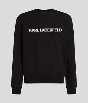 Karl Lagerfeld Logo Sweatshirt - Black
