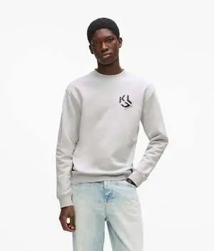 KL JEANS Jeans Monogram Sweatshirt - Micro Chip