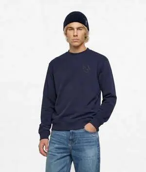 KL JEANS Jeans Monogram Sweatshirt - Peacoat