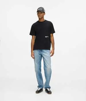 KL JEANS Digitized Karl T-shirt - Black