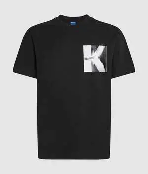 KL JEANS K Artwork T-shirt - Black