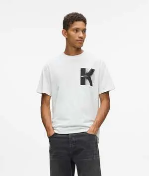 KL JEANS K Artwork T-shirt - White