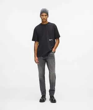 KL JEANS Jeans Vintage Wash Tapered Fit Jeans - Visual Grey