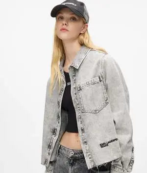 KL JEANS Jeans Bleached Denim Shirt