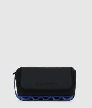 KL JEANS Jeans Circular Wash Bag With Contrast Strap - Black