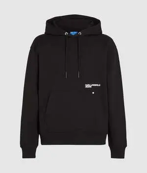 KL JEANS Jeans Graffiti Monogram Organic Cotton Hoodie