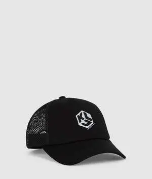 KL JEANS Jeans Monogram Trucker Cap - Black