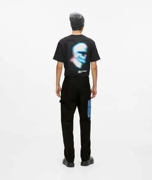 KL JEANS Jeans Carpenter Pants With Mixed-material Pocket