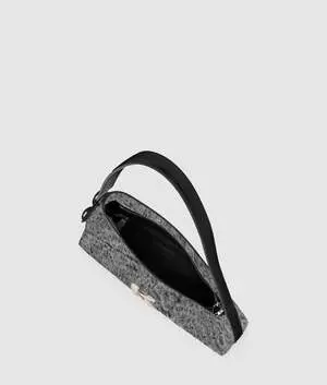 KL JEANS Geo Denim Shoulder Bag