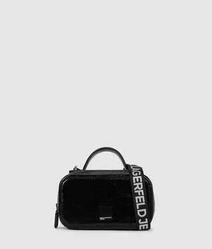 KL JEANS Jeans Mini Crossbody Bag - Black