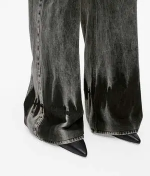 KL JEANS Jeans Bleached Low-rise Wide-leg Jeans