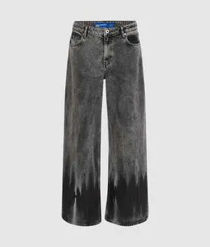 KL JEANS Jeans Bleached Low-rise Wide-leg Jeans