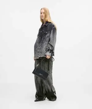 KL JEANS Jeans Bleached Low-rise Wide-leg Jeans