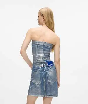 KL JEANS Jeans Coated Denim Bustier