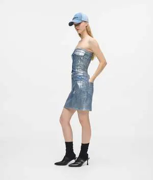 KL JEANS Jeans Coated Denim Bustier