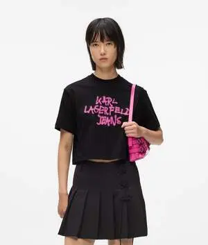 Karl Lagerfeld Cropped T-shirts For Women