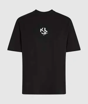 KL JEANS Jeans Regular-fit Monogram T-shirt - Black