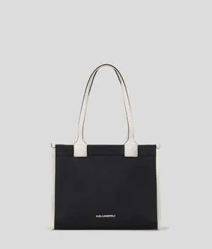 Karl Lagerfeld K/skuare Grainy Medium Tote Bag