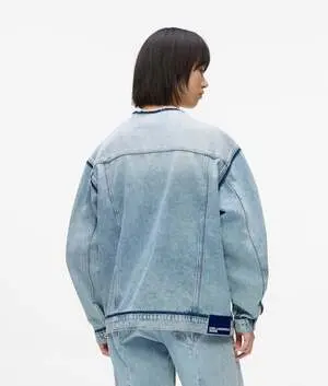 KL JEANS Jeans Collarless Denim Jacket