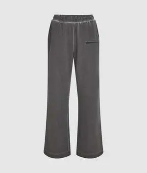 KL JEANS Jeans Washed Wide-leg Sweatpants In Organic Cotton