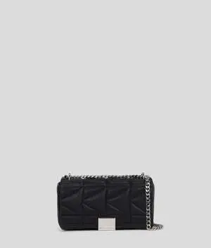 Karl Lagerfeld K/kuilt Small Crossbody Bag - Black-nickel