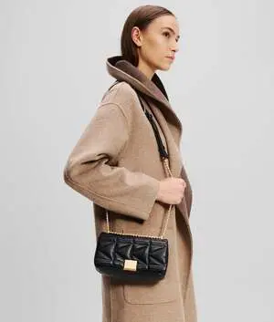 Karl Lagerfeld K/kuilt Small Crossbody Bag - Black