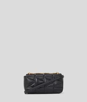 Karl Lagerfeld K/kuilt Small Crossbody Bag - Black
