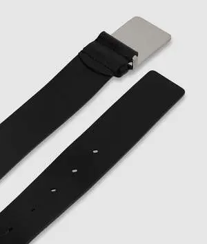 KL JEANS Logo Leather Belt
