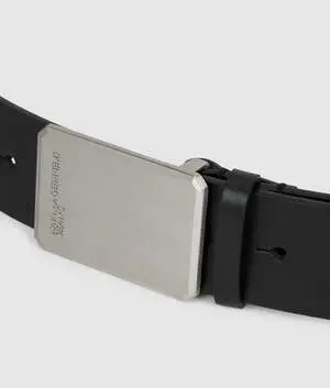 KL JEANS Logo Leather Belt
