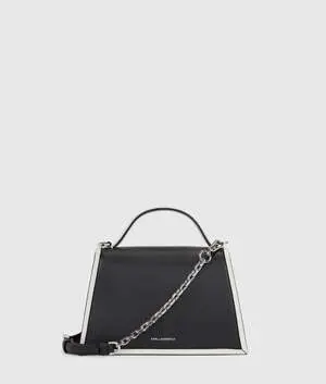 Karl Lagerfeld K/signature Small Crossbody Bag - Black/white