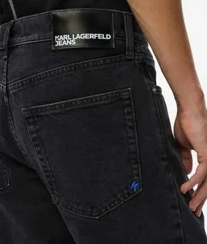 KL JEANS Jeans Straight Fit Black Cotton Denim