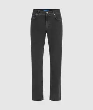 KL JEANS Jeans Straight Fit Black Cotton Denim