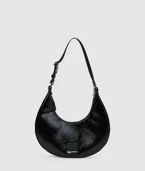KL JEANS Jeans Glossy Moon Bag - Black