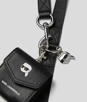 Karl Lagerfeld K/pet Leash And Pouch