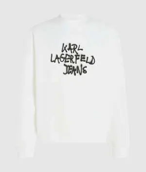 KL JEANS Jeans Organic Cotton Graffiti Logo Sweatshirt