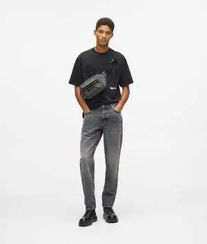 KL JEANS Jeans Washed Denim Belt Bag
