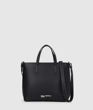 KL JEANS Mini Tote Bag With Metal Logo