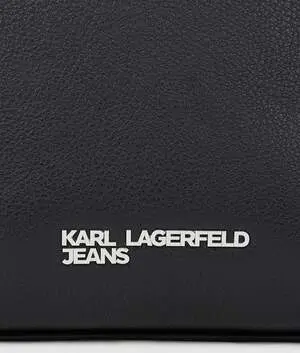 KL JEANS Mini Tote Bag With Metal Logo