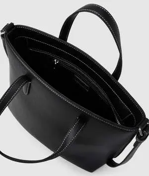 KL JEANS Mini Tote Bag With Metal Logo