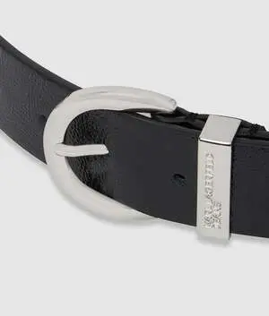 KL JEANS Jeans Round Buckle Leather Belt