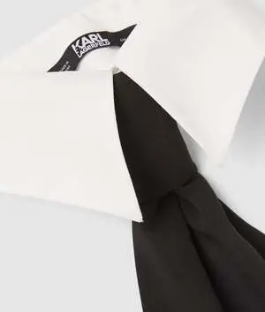 Karl Lagerfeld Decorative Collar And Tie