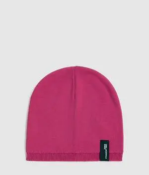 KL JEANS Jeans Logo Patch Beanie - Very Berry