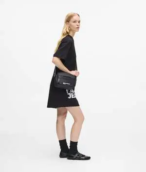 KL JEANS Jeans Logo Nylon Crossbody Bag