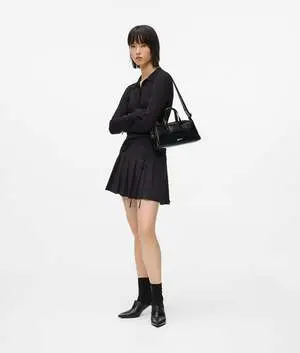 KL JEANS Jeans Glossy Bowling Bag With Branded Strap