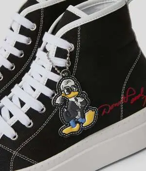 Karl Lagerfeld X Disney Donald Duck High-top Sneakers