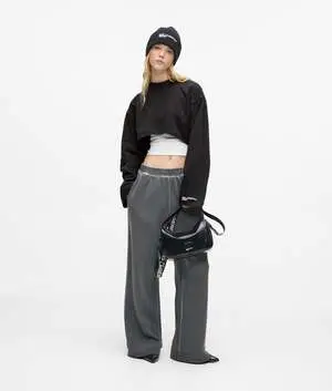 KL JEANS Jeans Layered Cropped Sweatshirt With Fitted Tank
