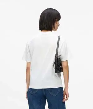 KL JEANS Jeans "k Artwork" Cotton T-shirt - White