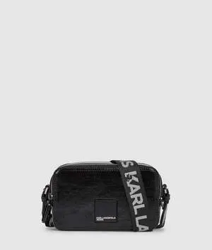 KL JEANS Glossy Camera Bag - Black